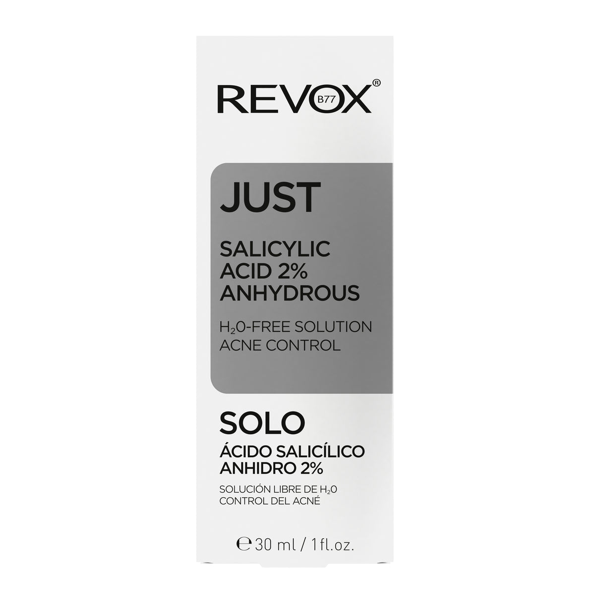Salicylic Acid 2% Anhydrous – Revox B77